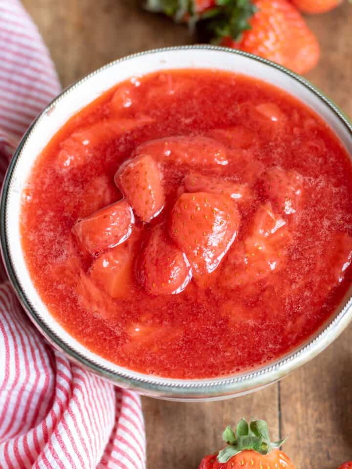 Quick Cranberry Compote - Veggie Desserts