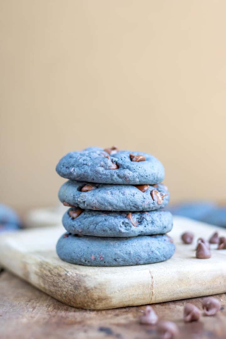 Blackberry Cookies (Naturally blue!) - Veggie Desserts
