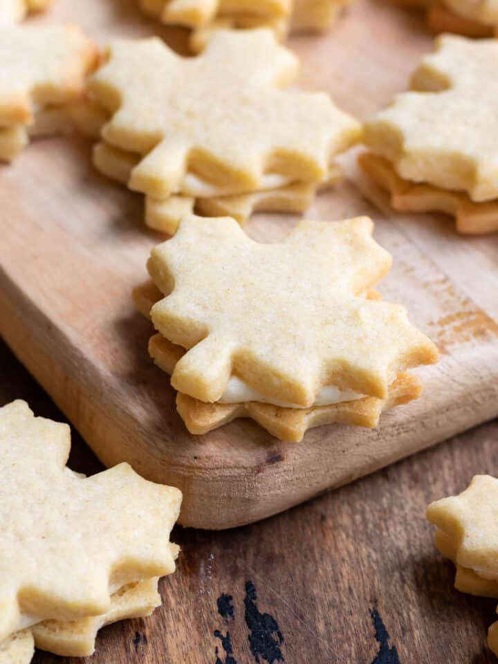French Sable Cookies - Veggie Desserts