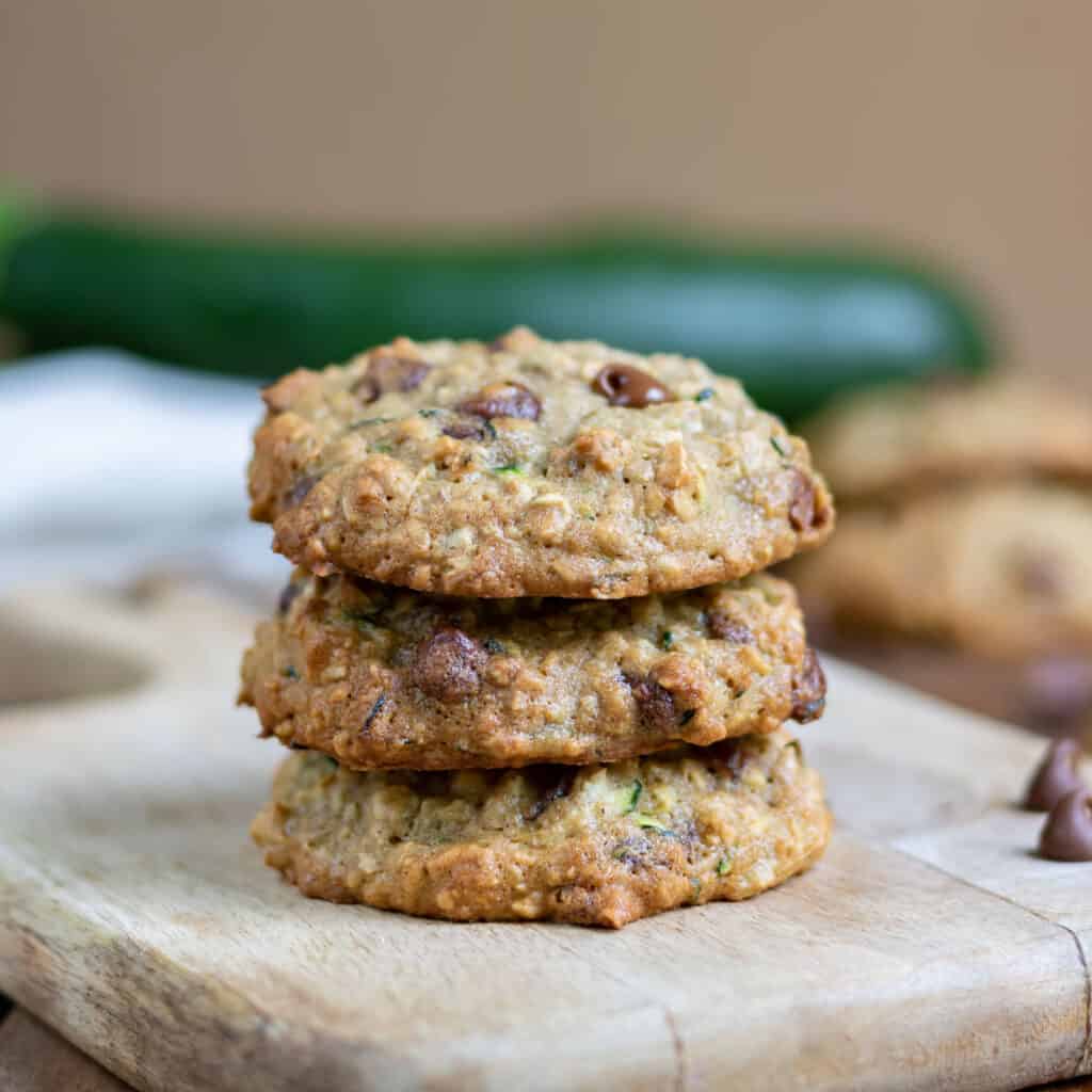 Chocolate Oatmeal Zucchini Cookies - Veggie Desserts