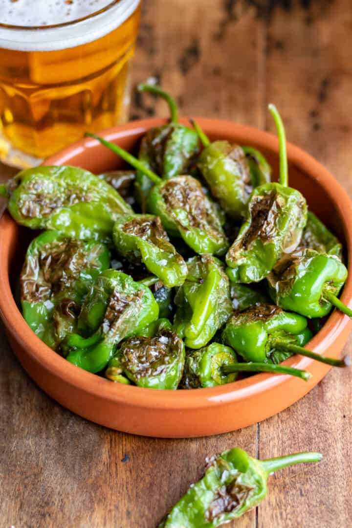 Blistered Padron Peppers - Veggie Desserts