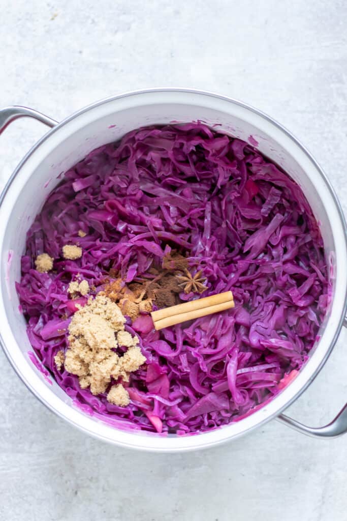 Braised Red Cabbage - Veggie Desserts