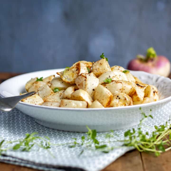 Roasted Turnips - Veggie Desserts