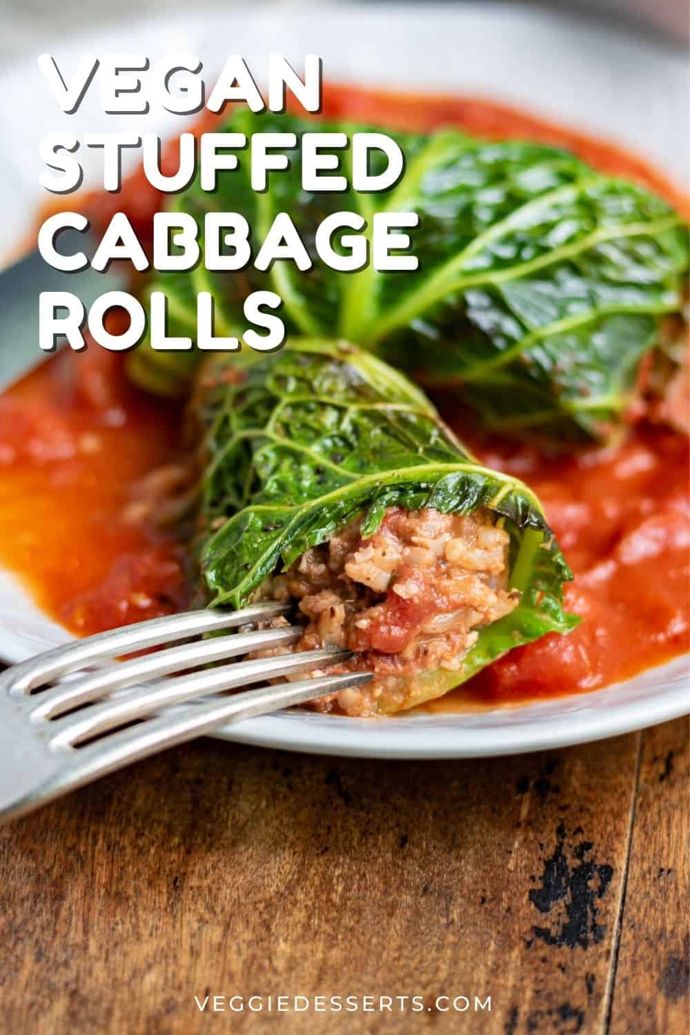 Vegan Cabbage Rolls - Veggie Desserts