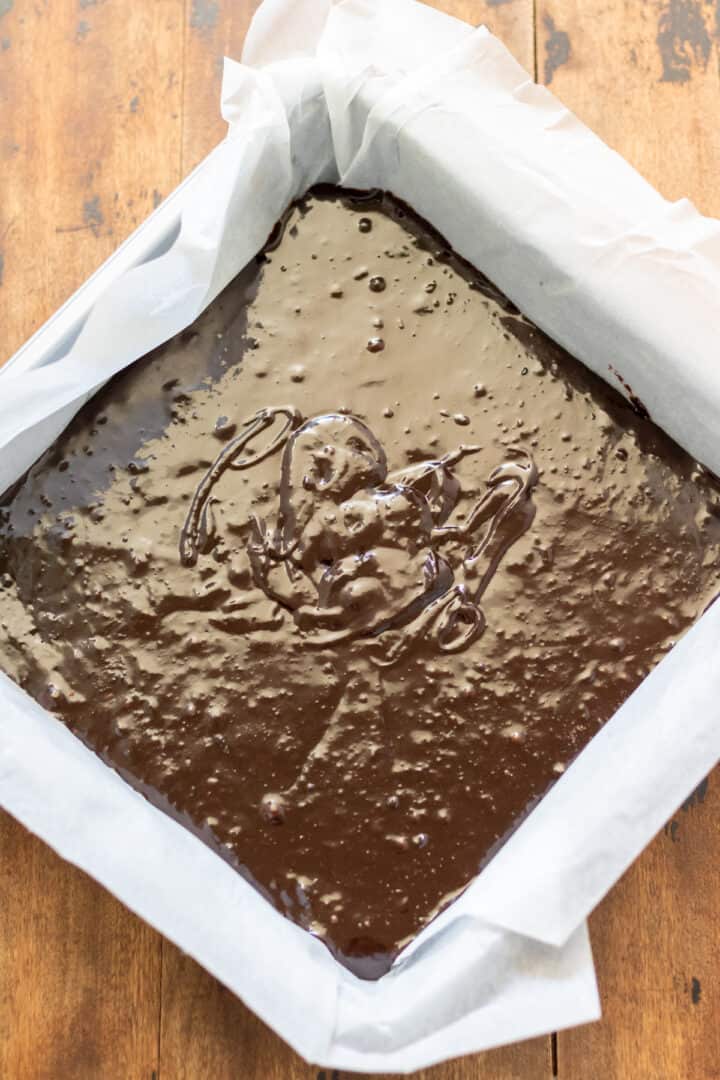 Melted Snowman Brownies - Veggie Desserts