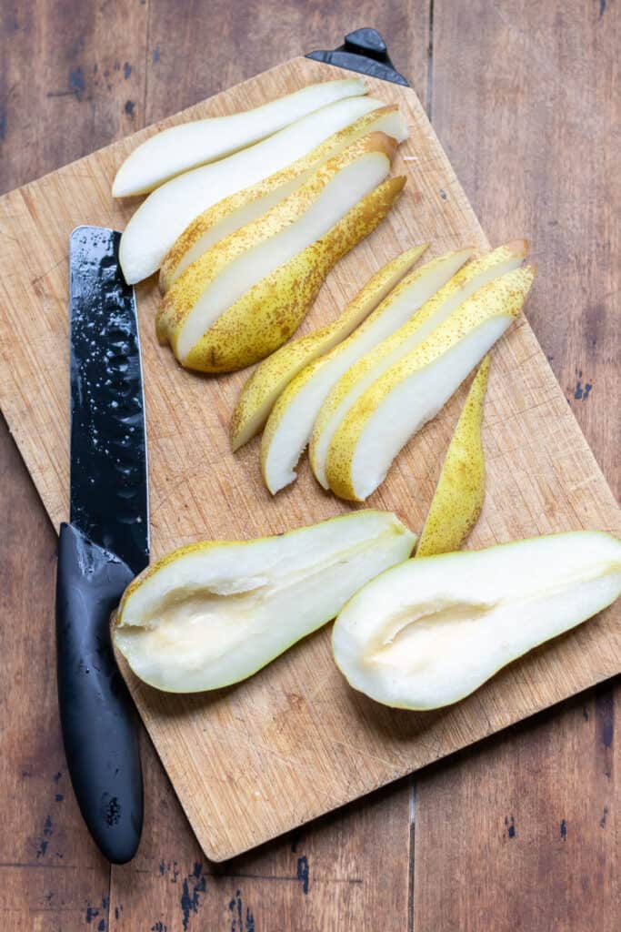 Maple Fried Pears - Veggie Desserts