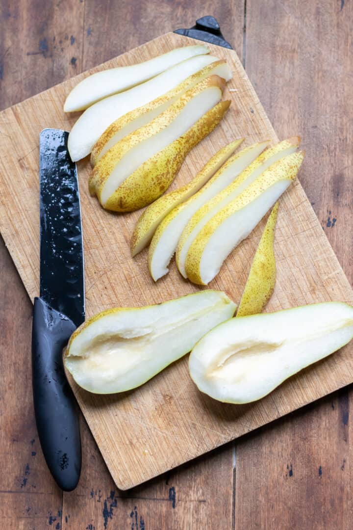 Maple Fried Pears - Veggie Desserts