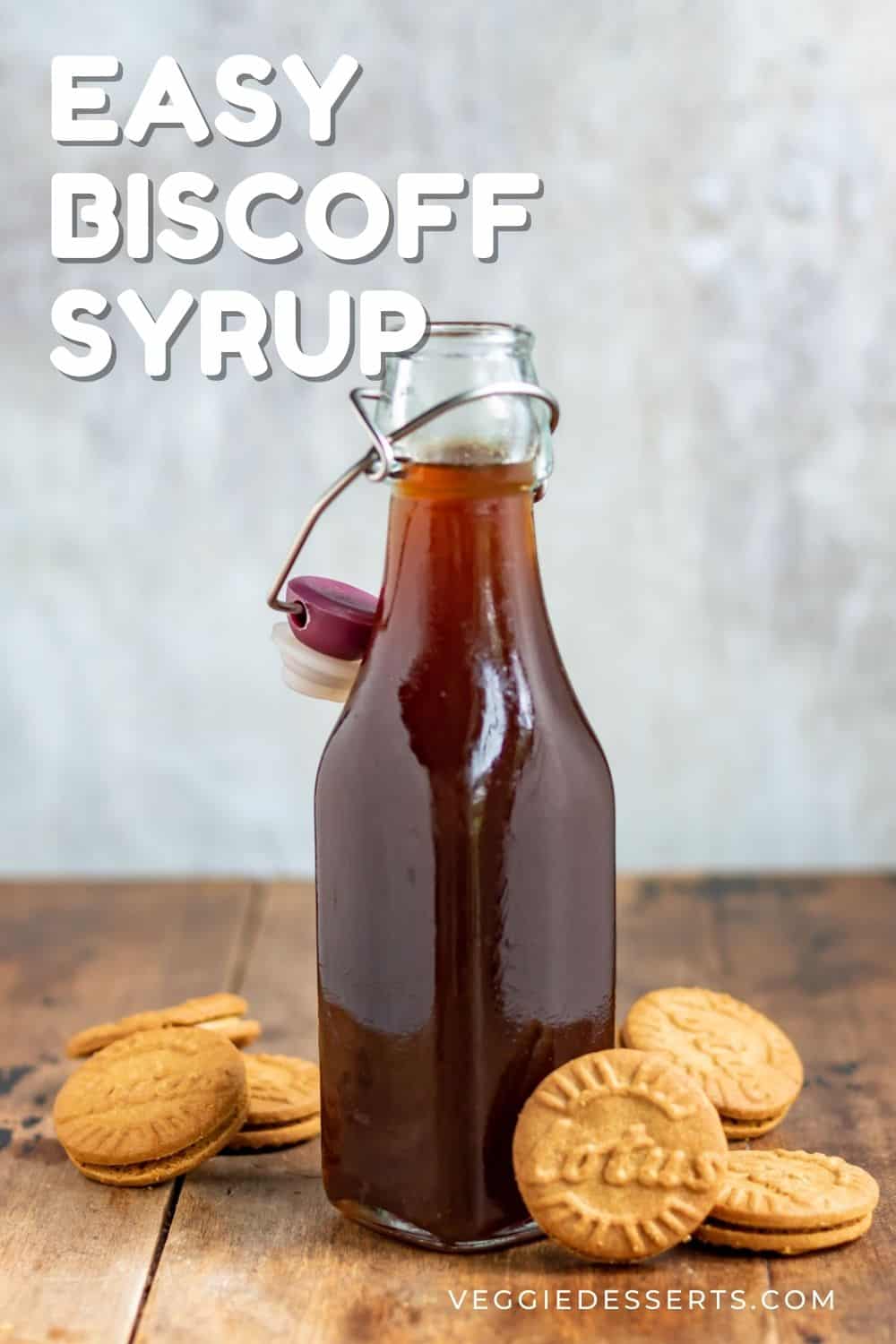 Biscoff Syrup (speculoos) - Veggie Desserts