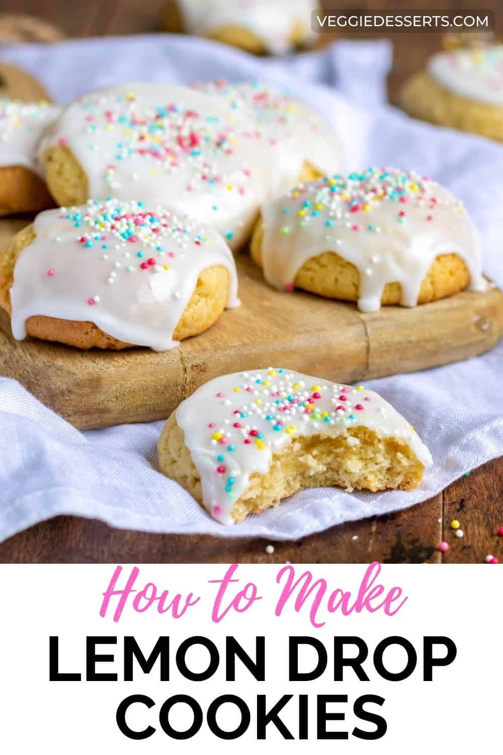 Italian Lemon Drop Cookies (Anginetti) - Veggie Desserts