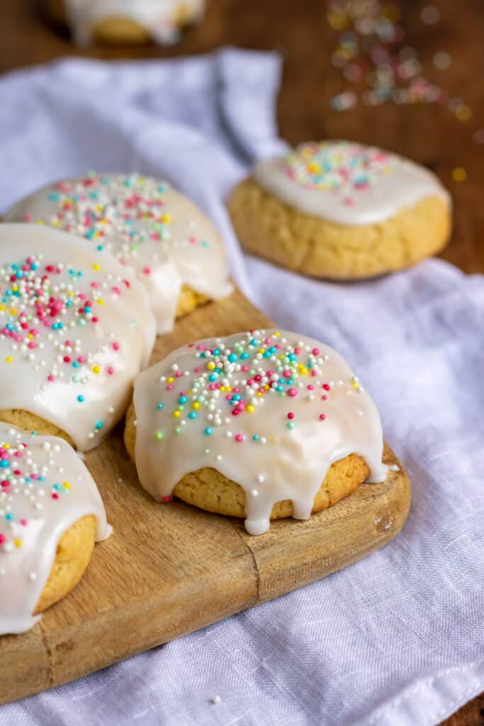 Italian Lemon Drop Cookies (Anginetti) - Veggie Desserts