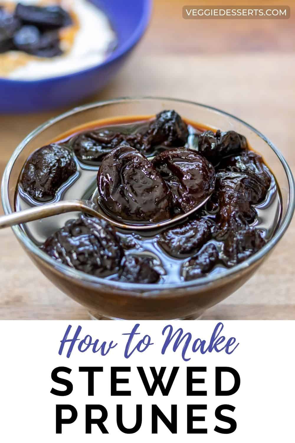 Stewed Prunes - Veggie Desserts
