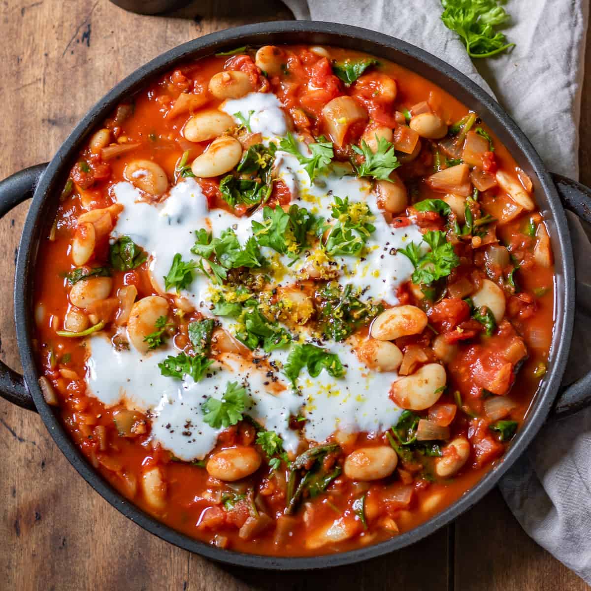 Tomato White Bean Soup - Veggie Desserts