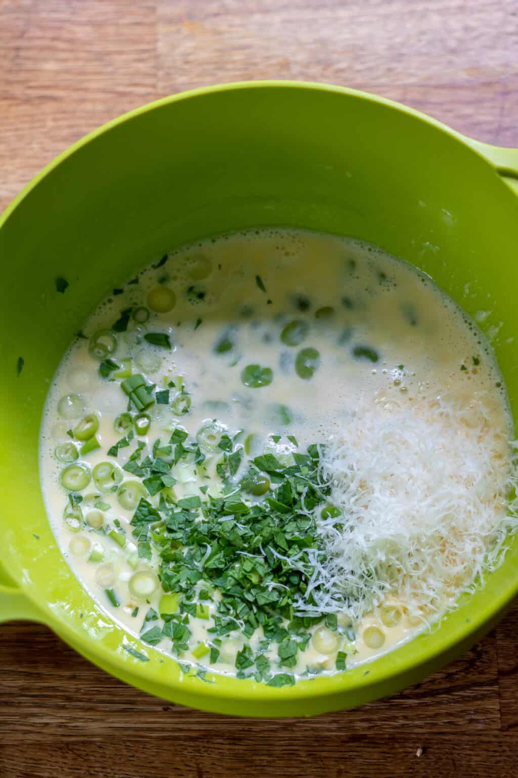 Broad Bean Frittata - Veggie Desserts