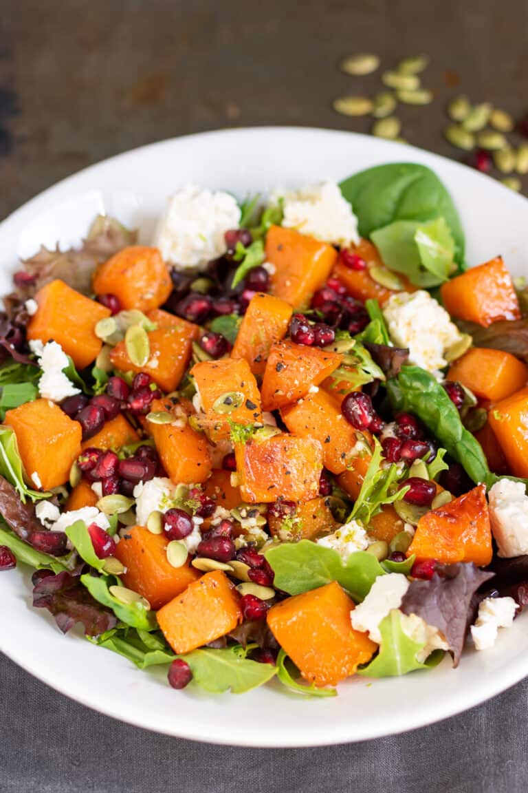 Butternut Squash Salad - Veggie Desserts