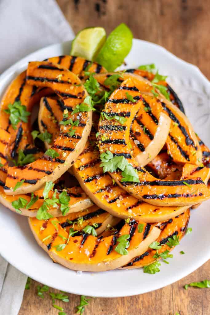 Grilled Butternut Squash - Veggie Desserts