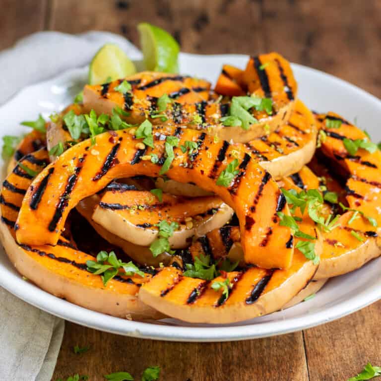 Grilled Butternut Squash - Veggie Desserts