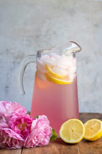 Rose Lemonade - Veggie Desserts