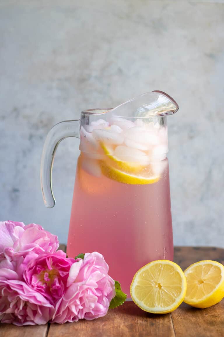 Rose Lemonade - Veggie Desserts