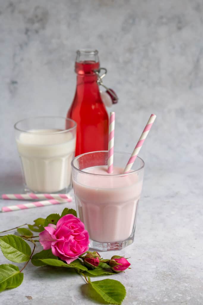 Rose Milk - Veggie Desserts