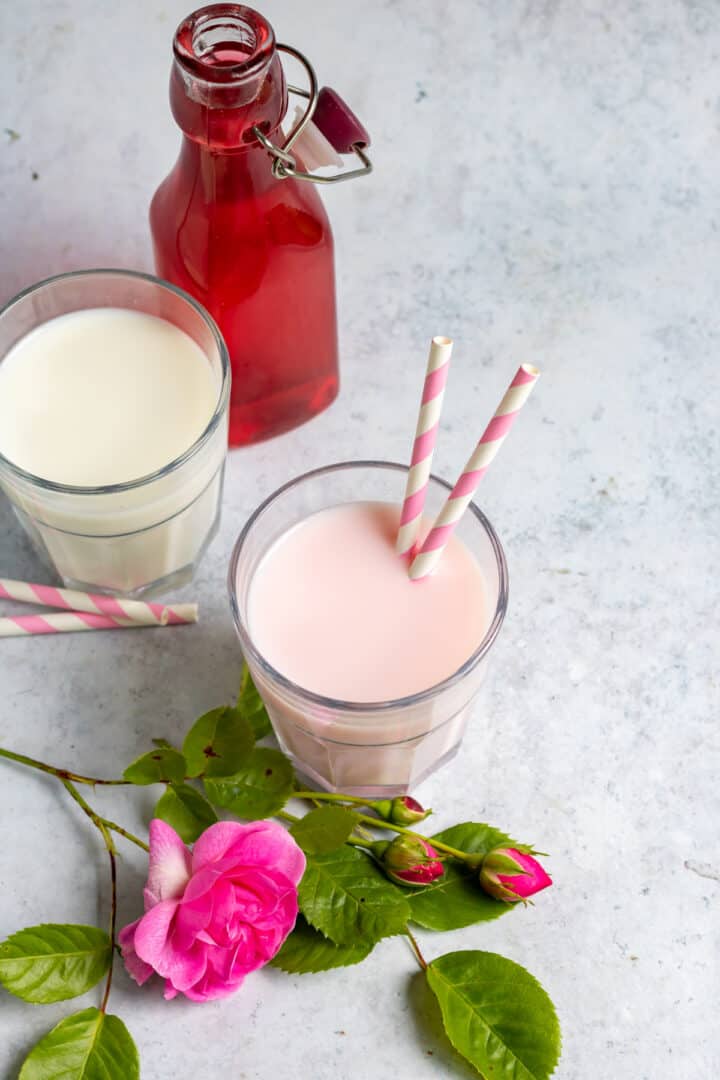 Rose Milk - Veggie Desserts