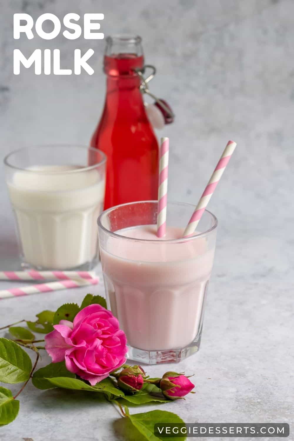 Rose Milk - Veggie Desserts