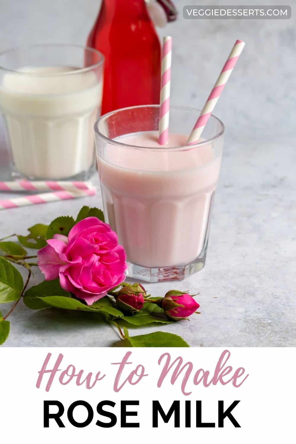 Rose Milk - Veggie Desserts