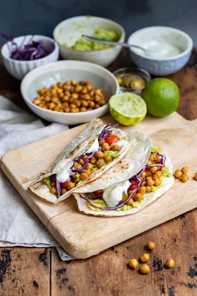 Chickpea Tacos - Veggie Desserts