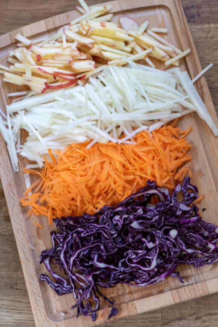 Kohlrabi Slaw - Veggie Desserts