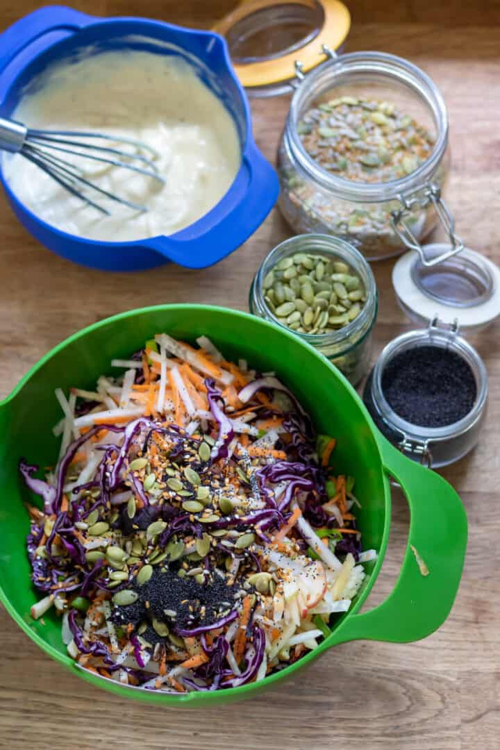 Kohlrabi Slaw - Veggie Desserts