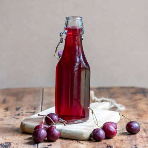 Cherry Syrup - Veggie Desserts