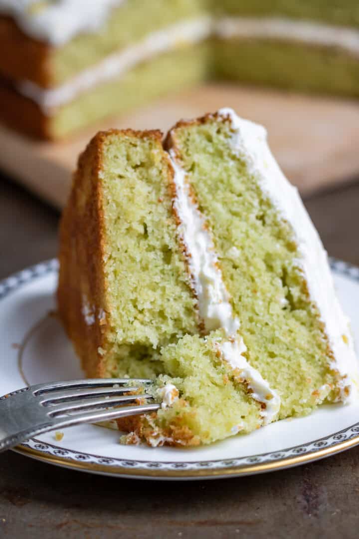 Lemon and Cucumber Cake - Veggie Desserts