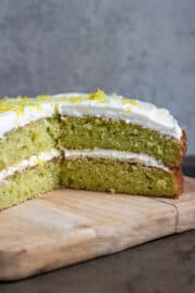 Lemon and Cucumber Cake - Veggie Desserts
