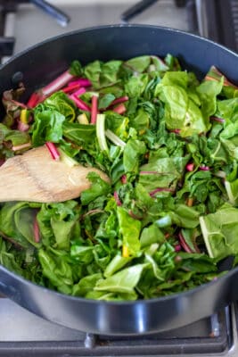 Sauteed Rainbow Chard - Veggie Desserts