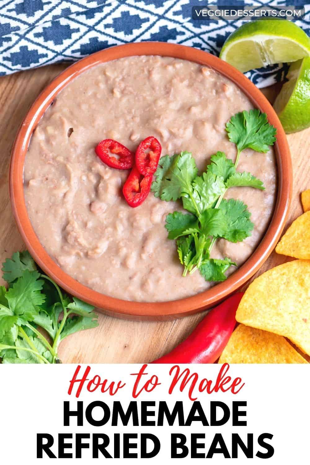 Easy Refried Beans - Veggie Desserts