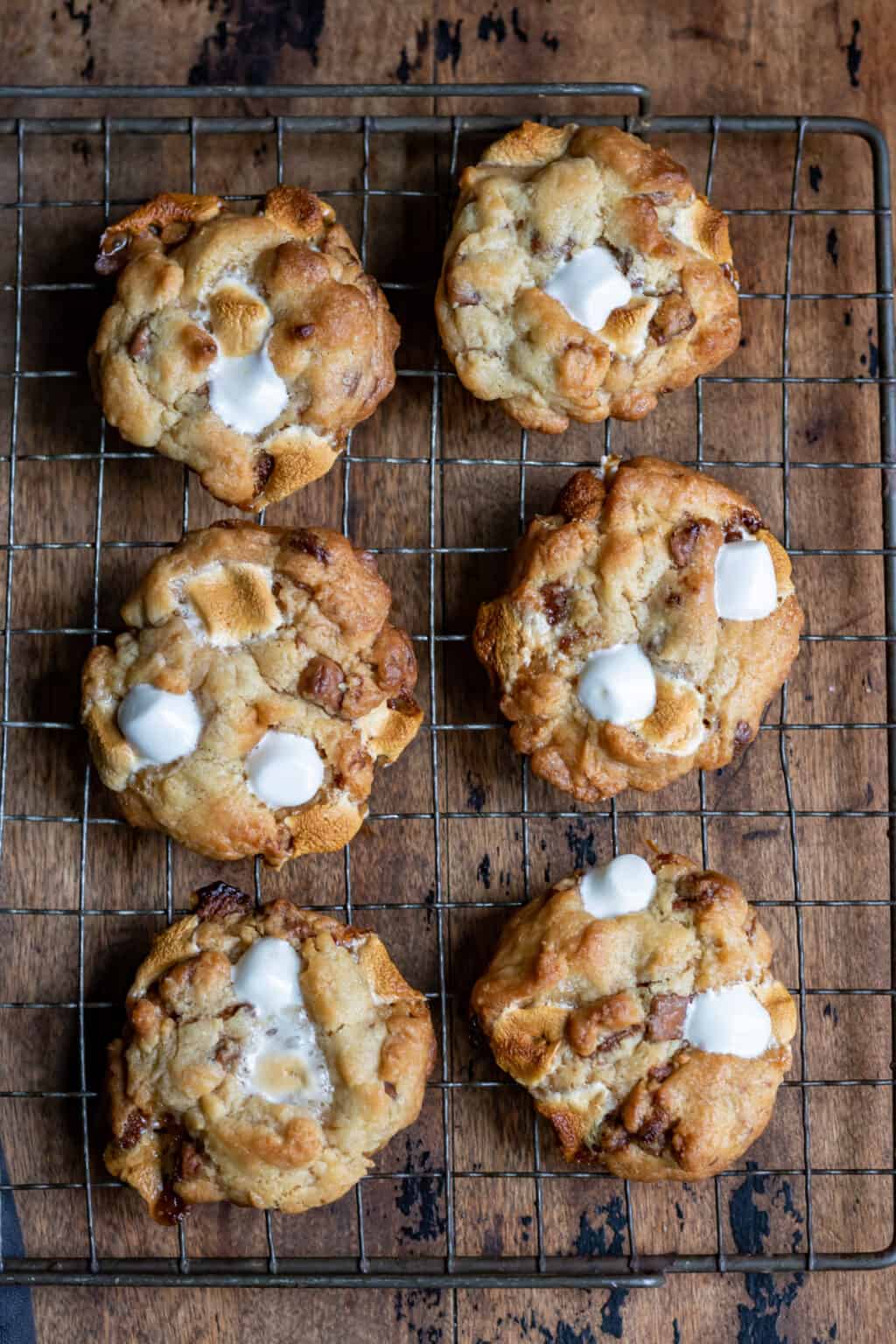 Marshmallow Chocolate Chip Cookies - Veggie Desserts