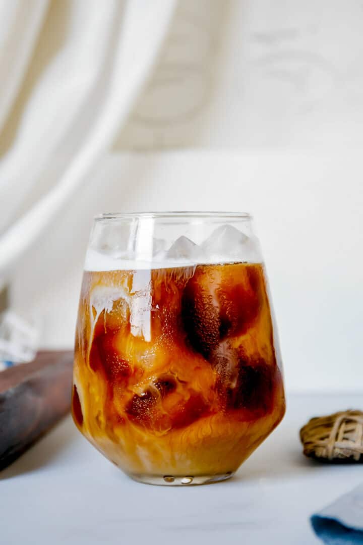 Salted Caramel Cream Cold Brew (Starbucks Copycat) - Veggie Desserts