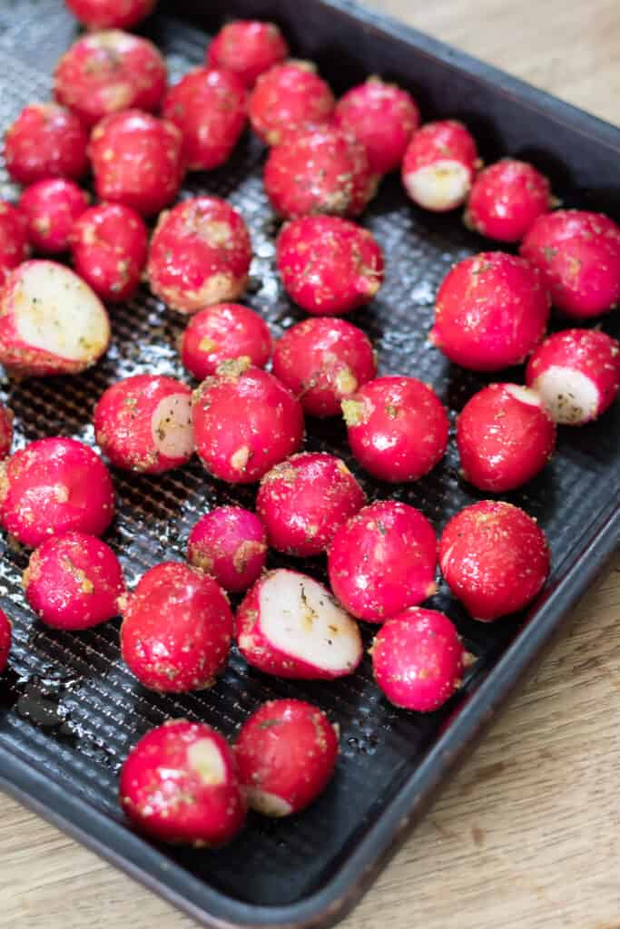 Roasted Radishes - Veggie Desserts