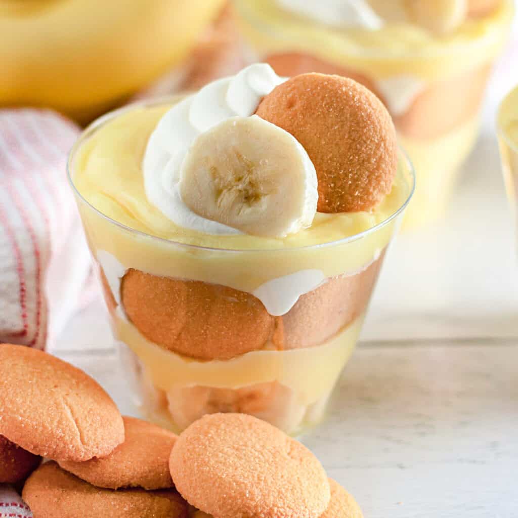 Banana Pudding Cups - Veggie Desserts