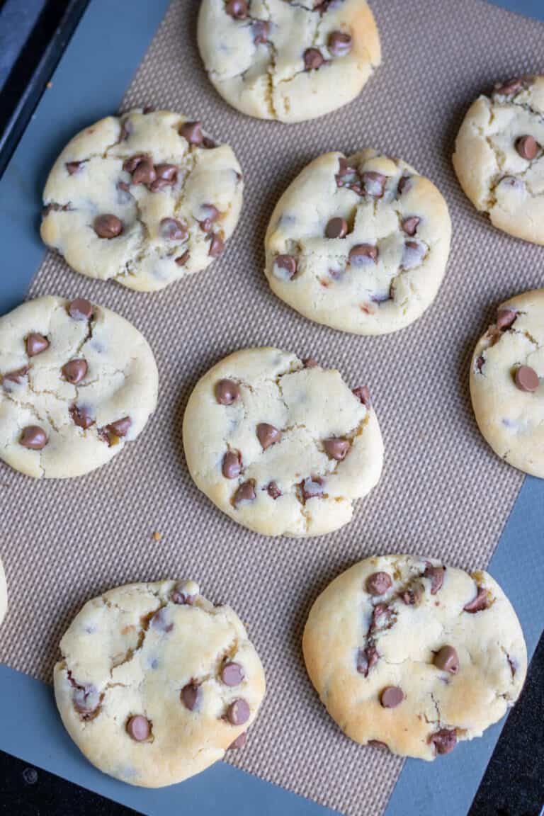Chocolate Chip Condensed Milk Cookies - Veggie Desserts