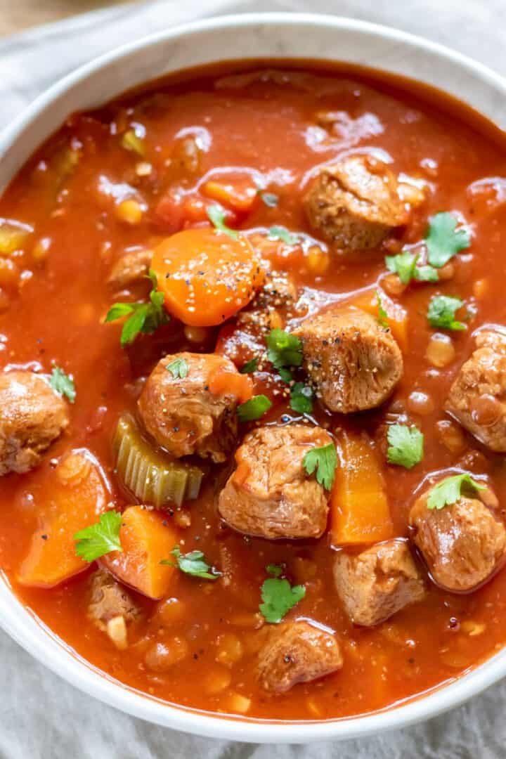 Vegan Beef Stew - Veggie Desserts