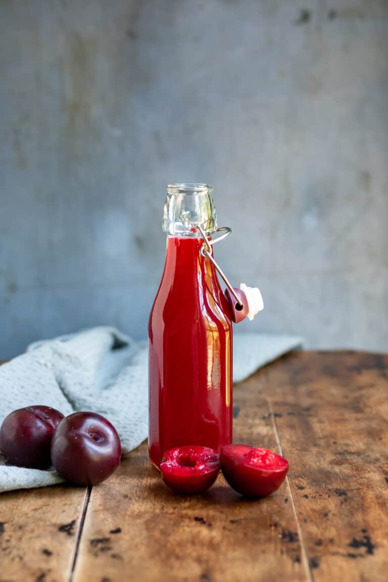 Plum Syrup - Veggie Desserts