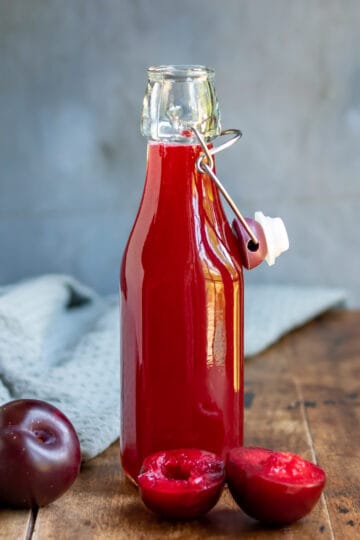 Plum Syrup - Veggie Desserts