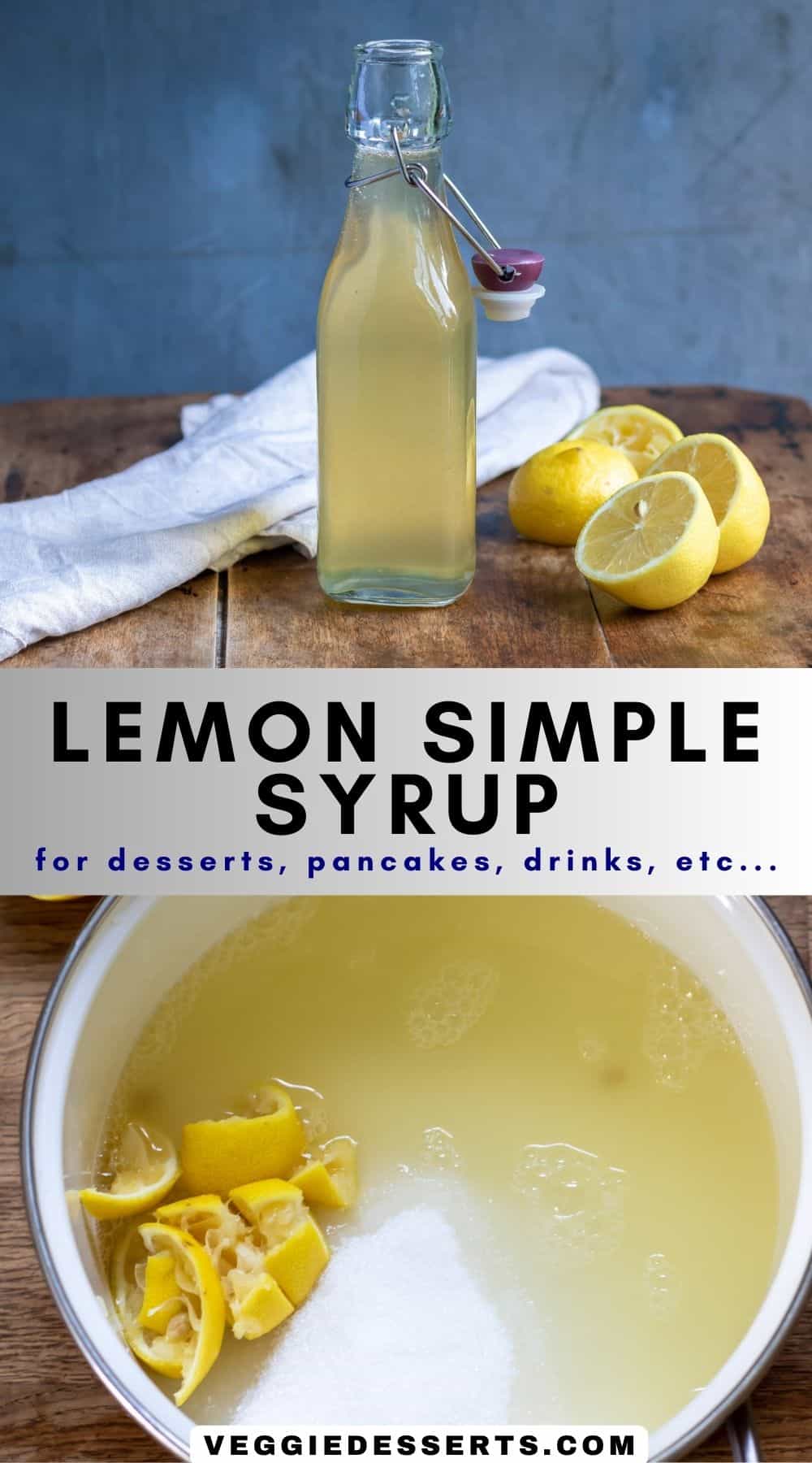 Lemon Syrup - Veggie Desserts