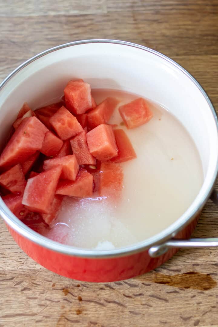 Watermelon Syrup - Veggie Desserts