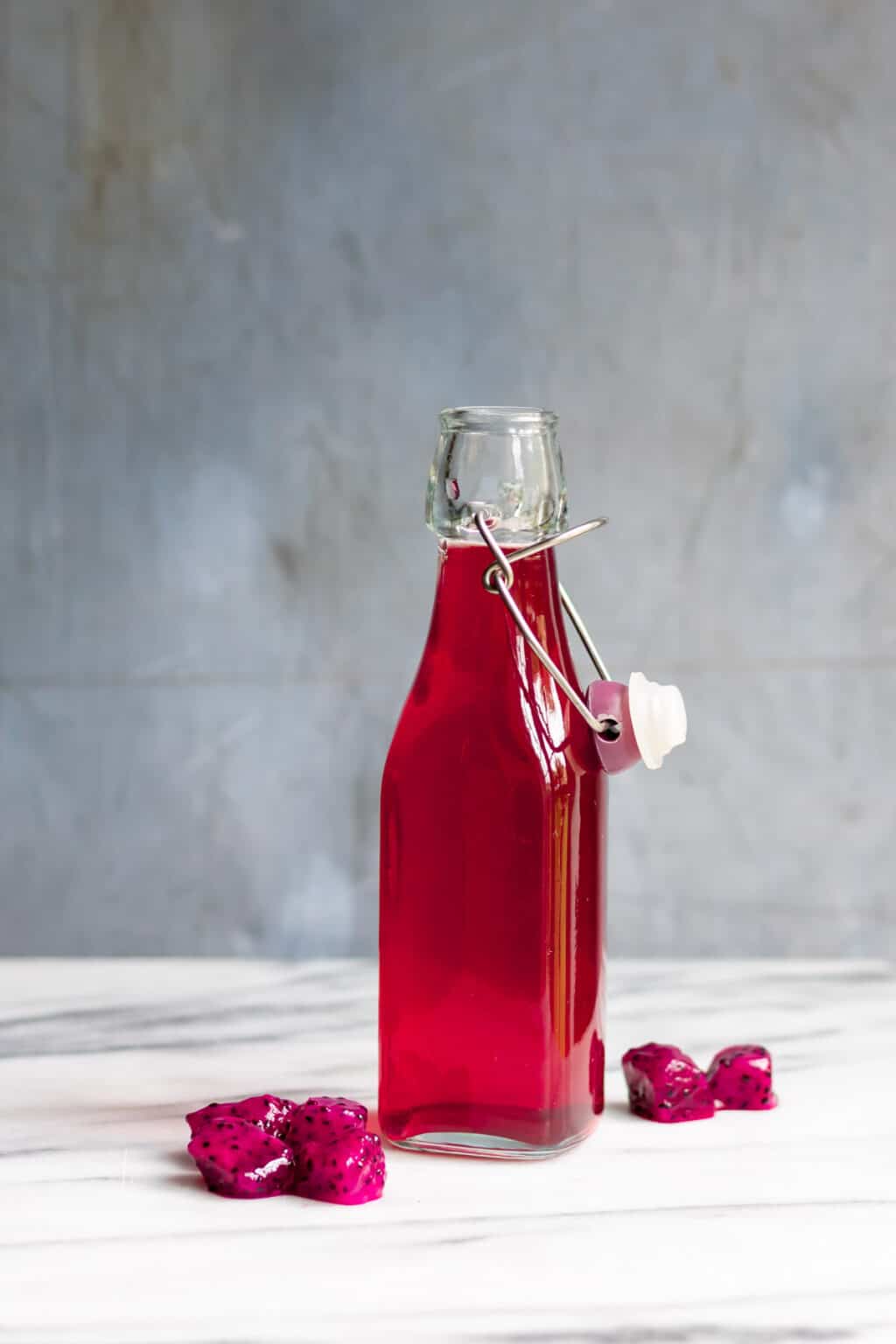 Dragon Fruit Syrup - Veggie Desserts