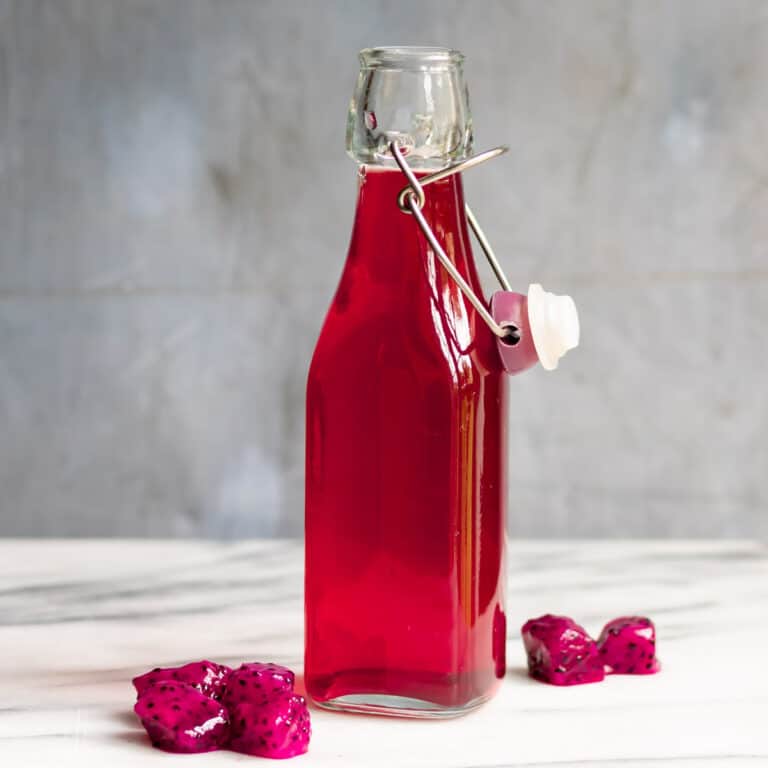 Dragon Fruit Syrup - Veggie Desserts