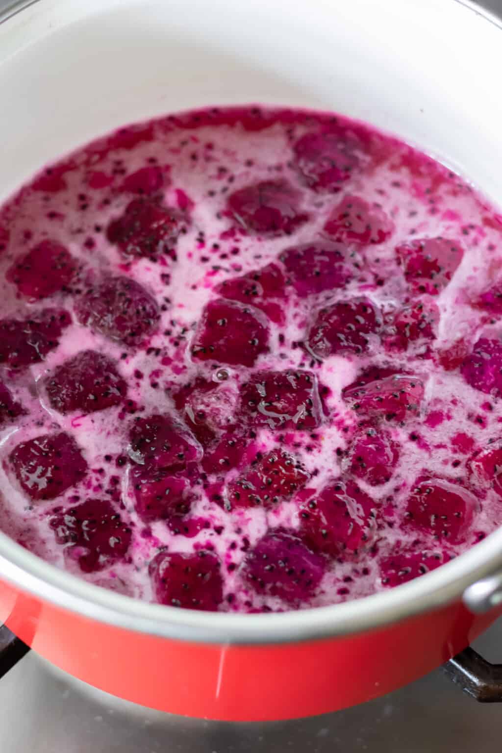 Dragon Fruit Syrup - Veggie Desserts