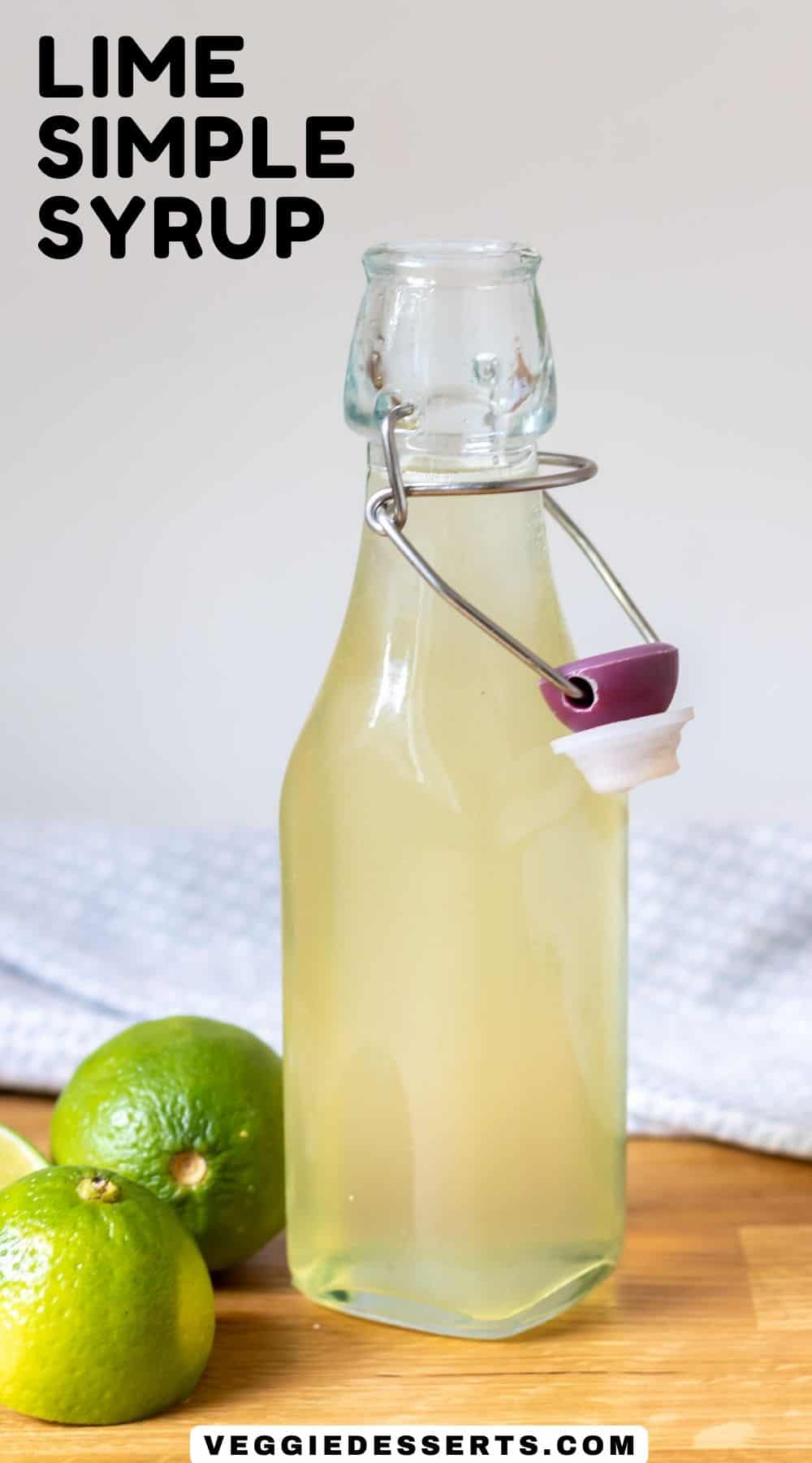 Lime Syrup - Veggie Desserts