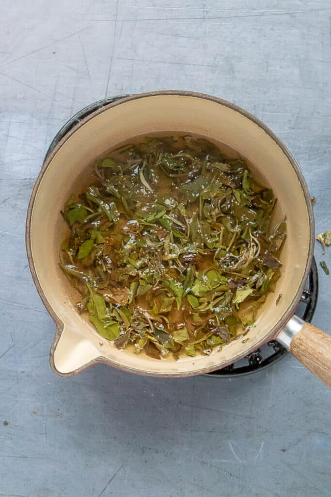 Tea Syrup - Veggie Desserts