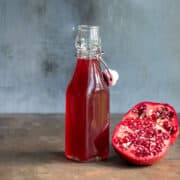 Pomegranate Syrup - Veggie Desserts